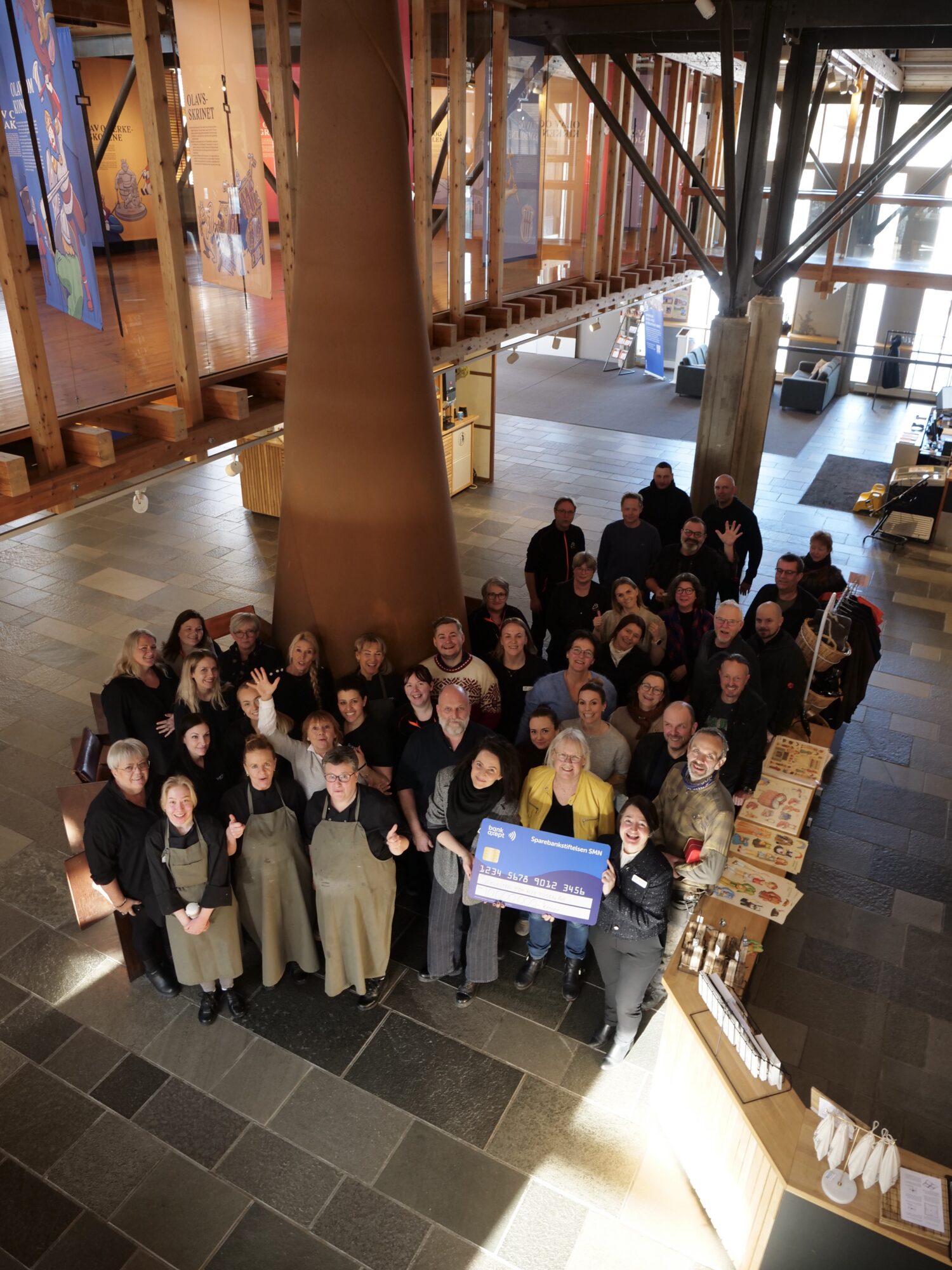 Stiklestad for the new millennium: 10 million from the SMN Savings Bank ...